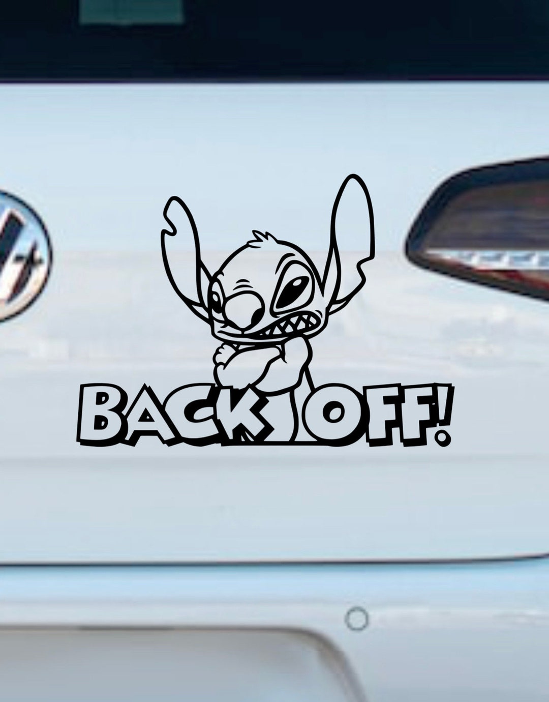 Back off Sticker / Decal. - Etsy