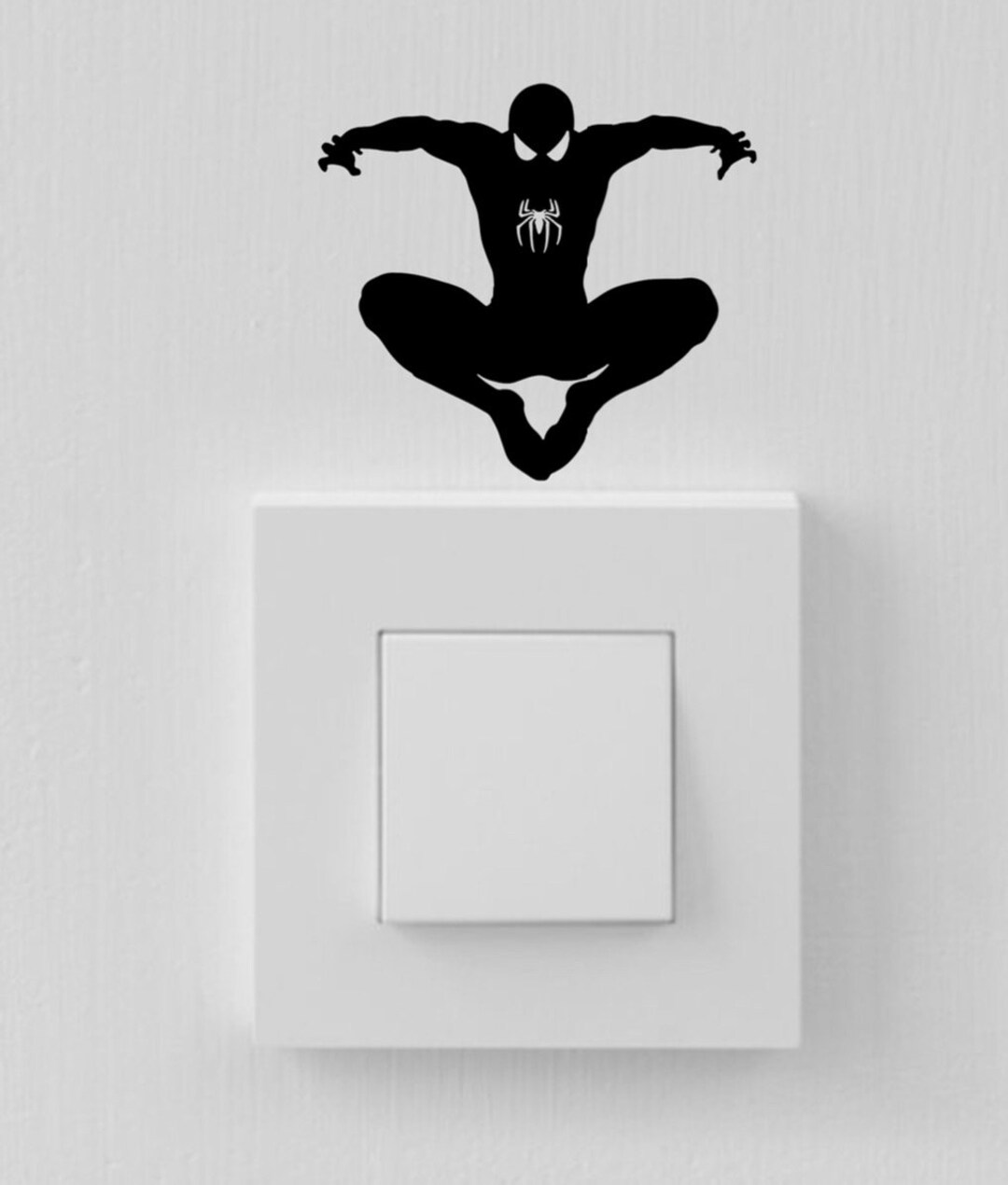 Light Switch Superhero Cover Sticker/decal. - Etsy