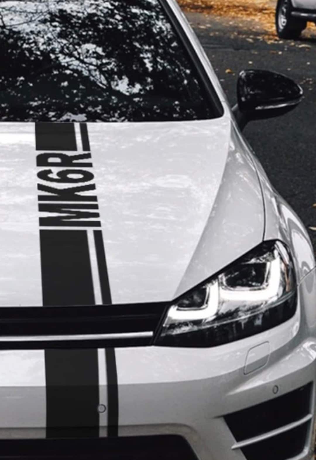Racing Sport Stripes Car Hood Volkswagen Golf GTI MK6R / MK7R - Etsy
