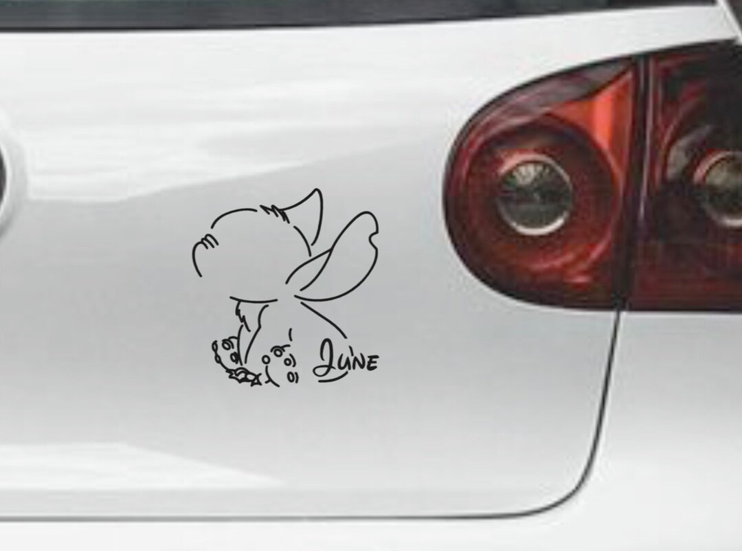 Personalized Alien With Name Sticker / Decal. - Etsy