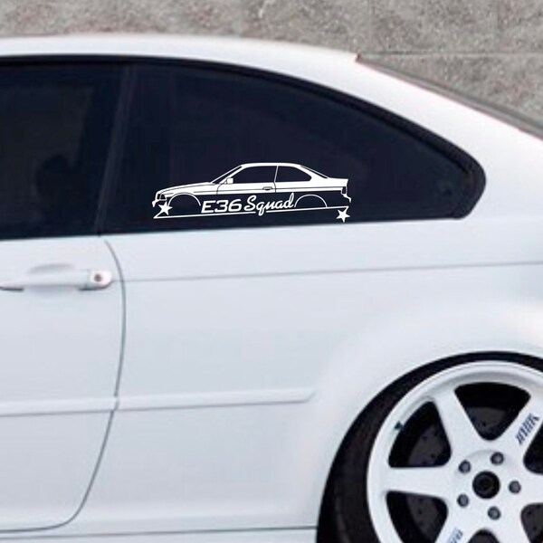 Bmw E36 Decal - Etsy