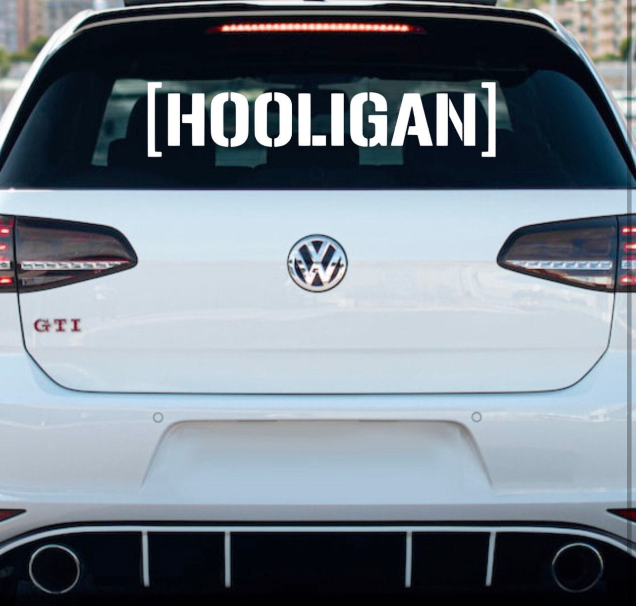 Hooligan Sticker/decal. - Etsy