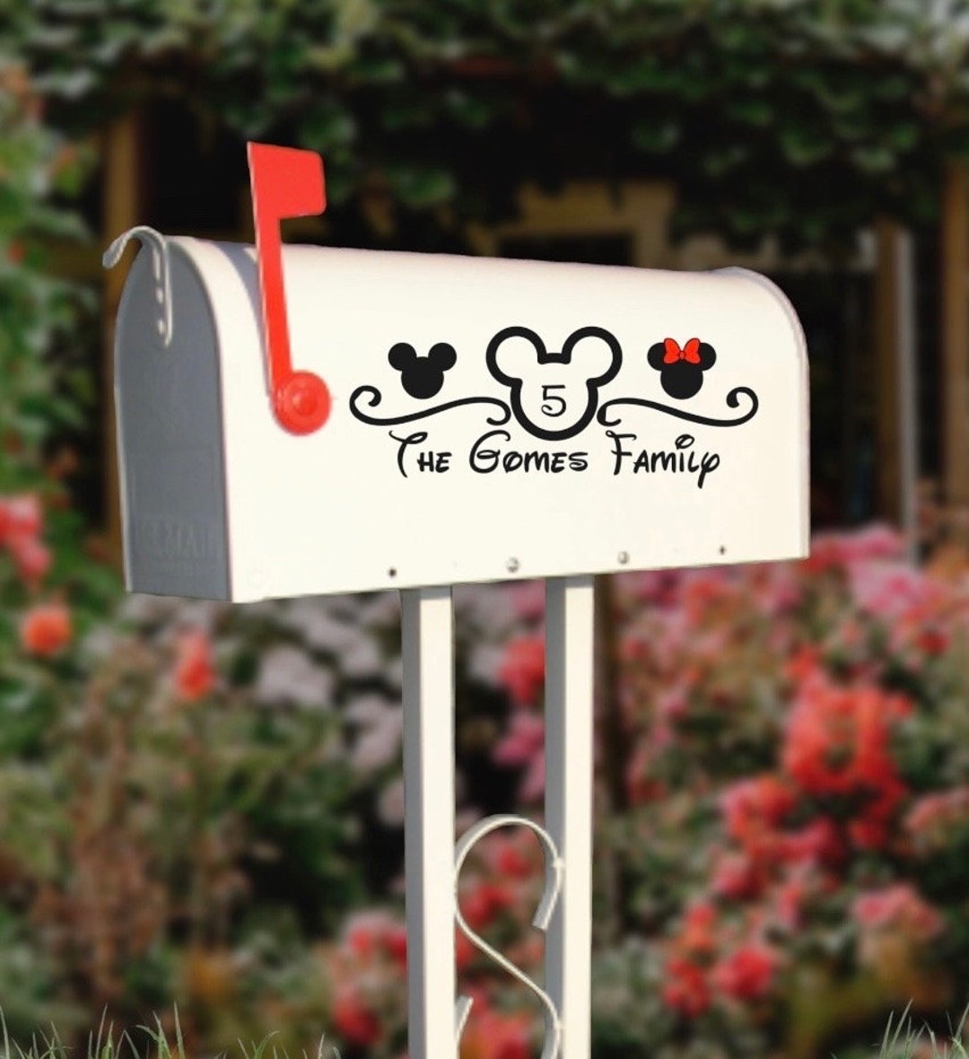 Personalized Name Mailbox Sticker / Decal. - Etsy