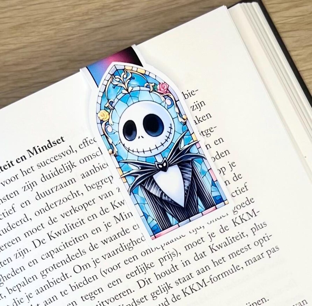 Magnetic Bookmark Sally&jack - Etsy