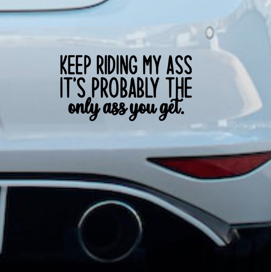 Only Ass Sticker/decal. - Etsy