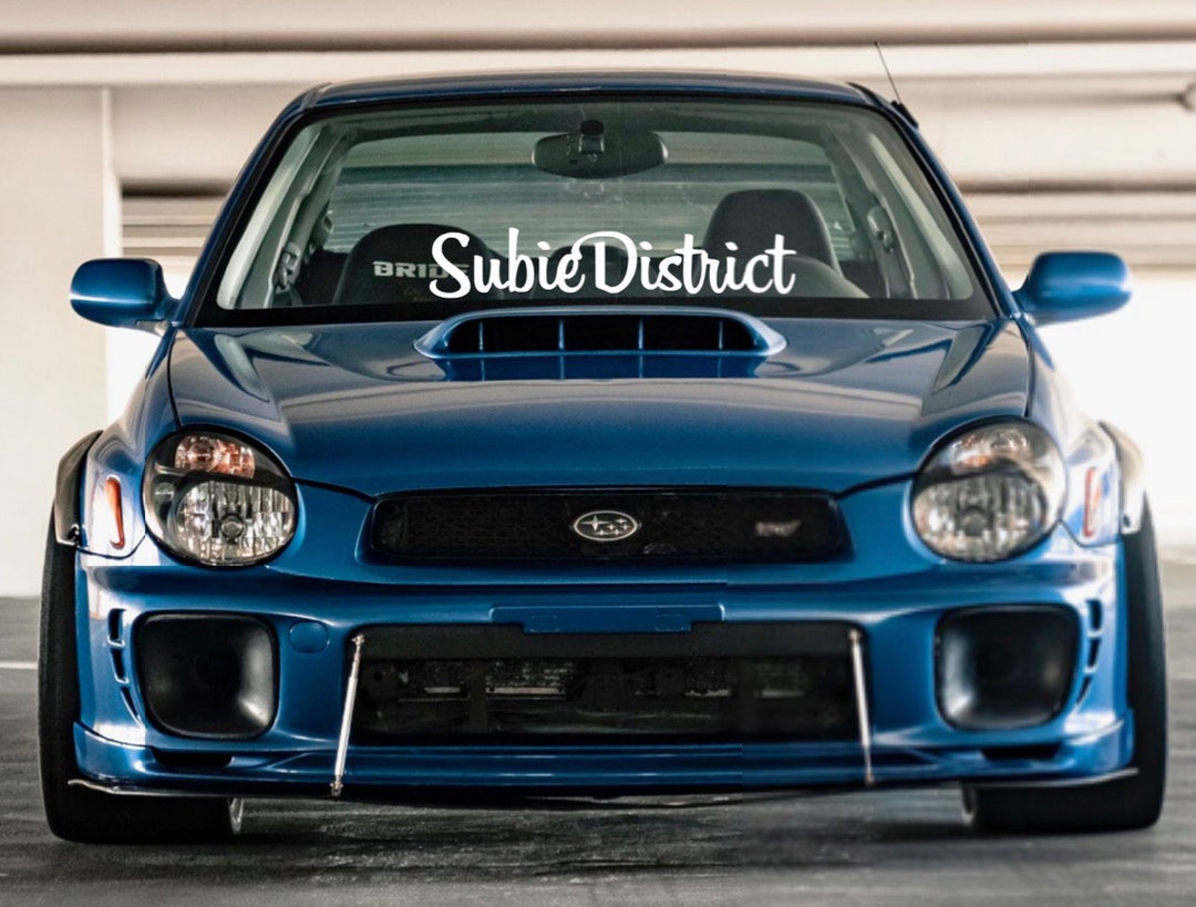 Subie District Sticker/decal. - Etsy