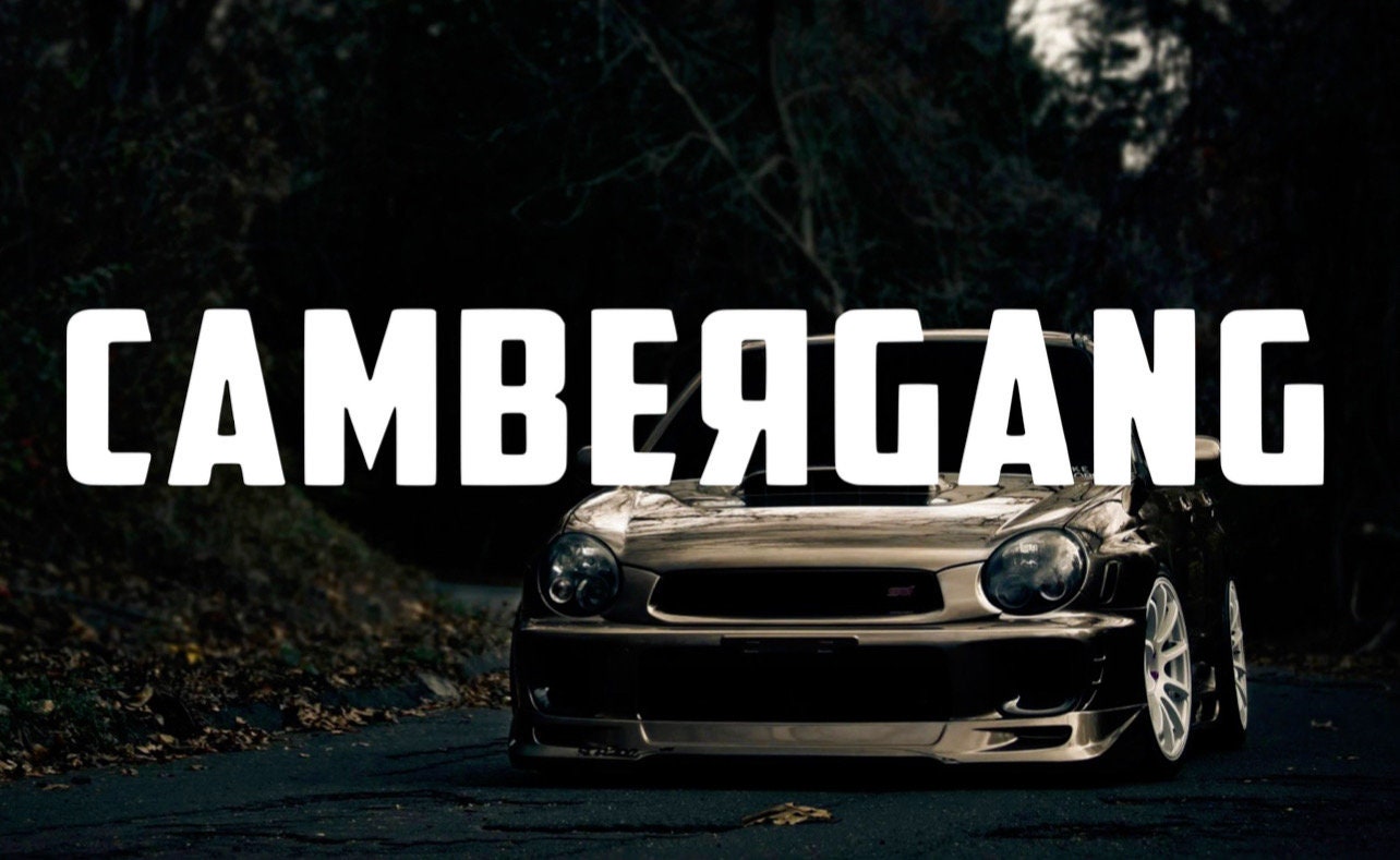 Cambergang JDM Sticker / Decal. - Etsy