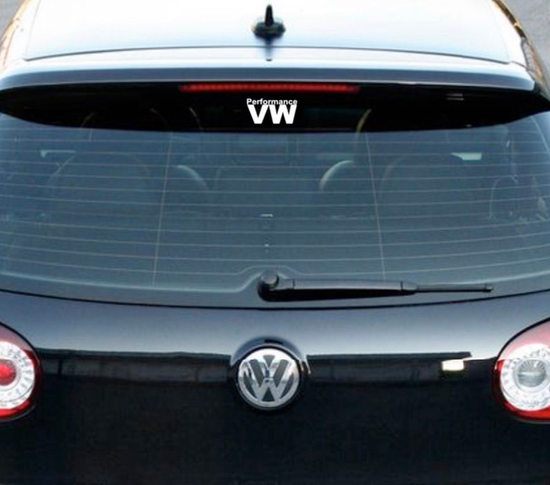 VW Performance Sticker / Decal. - Etsy