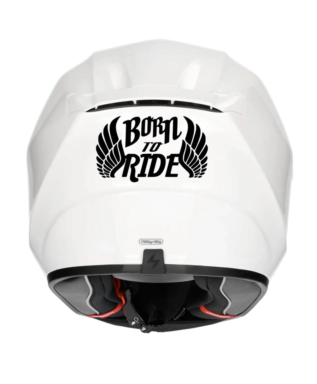 Helmet Born to Ride. Sticker/decal - Etsy