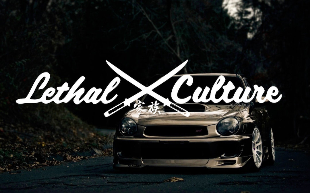 Lethal Culture JDM Sticker/decal. - Etsy