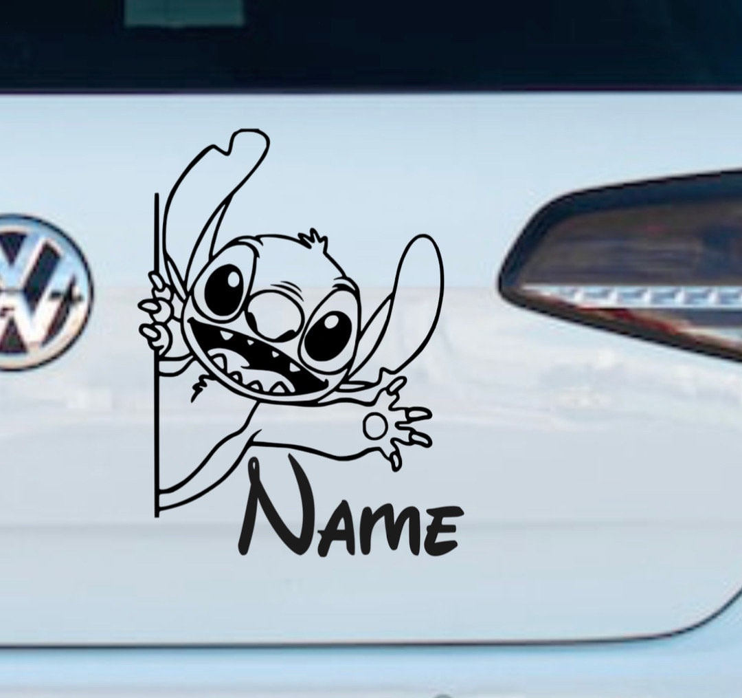 Personalized Alien With Name Sticker / Decal. - Etsy
