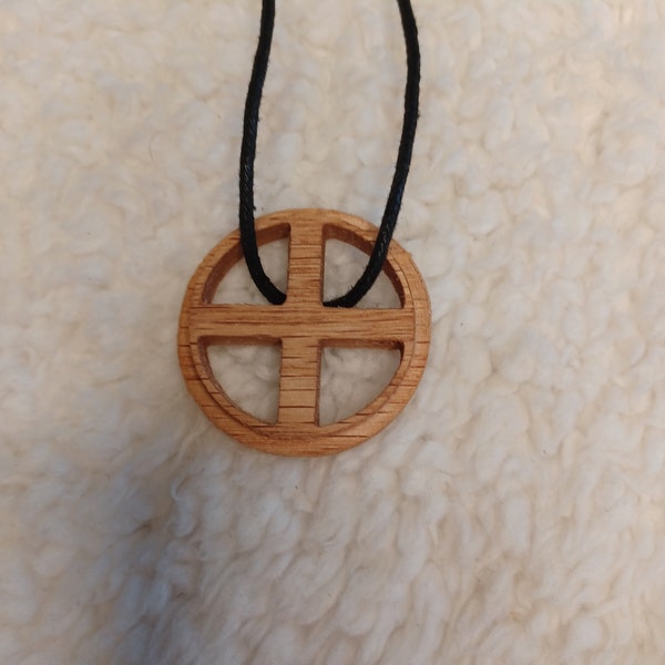 Sun Cross Pendant - Etsy