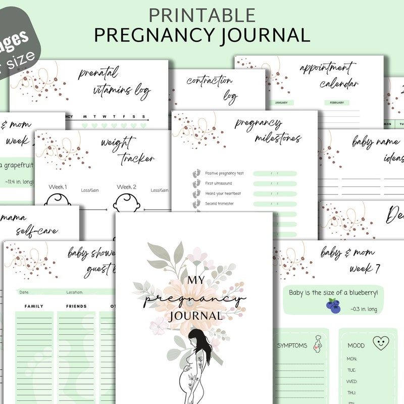 Pregnancy Printable - Etsy