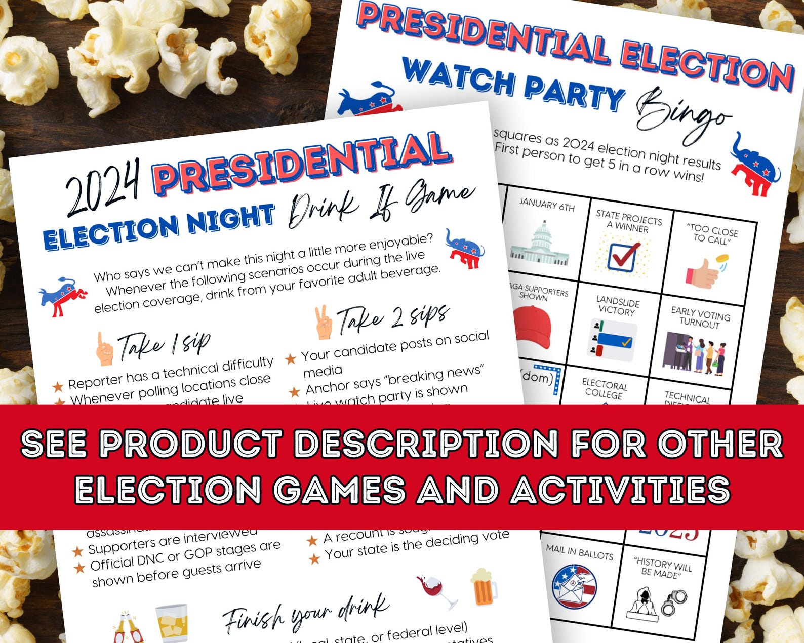 Election Tracker, Electoral College Map for 2024 Election Watch Party ...