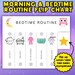 Daily Routine Flip Chart for Kids, Visual Schedule Chart Toddlers Kids ...