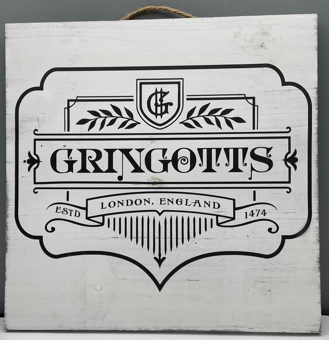 Goblin Bank Sign - Etsy