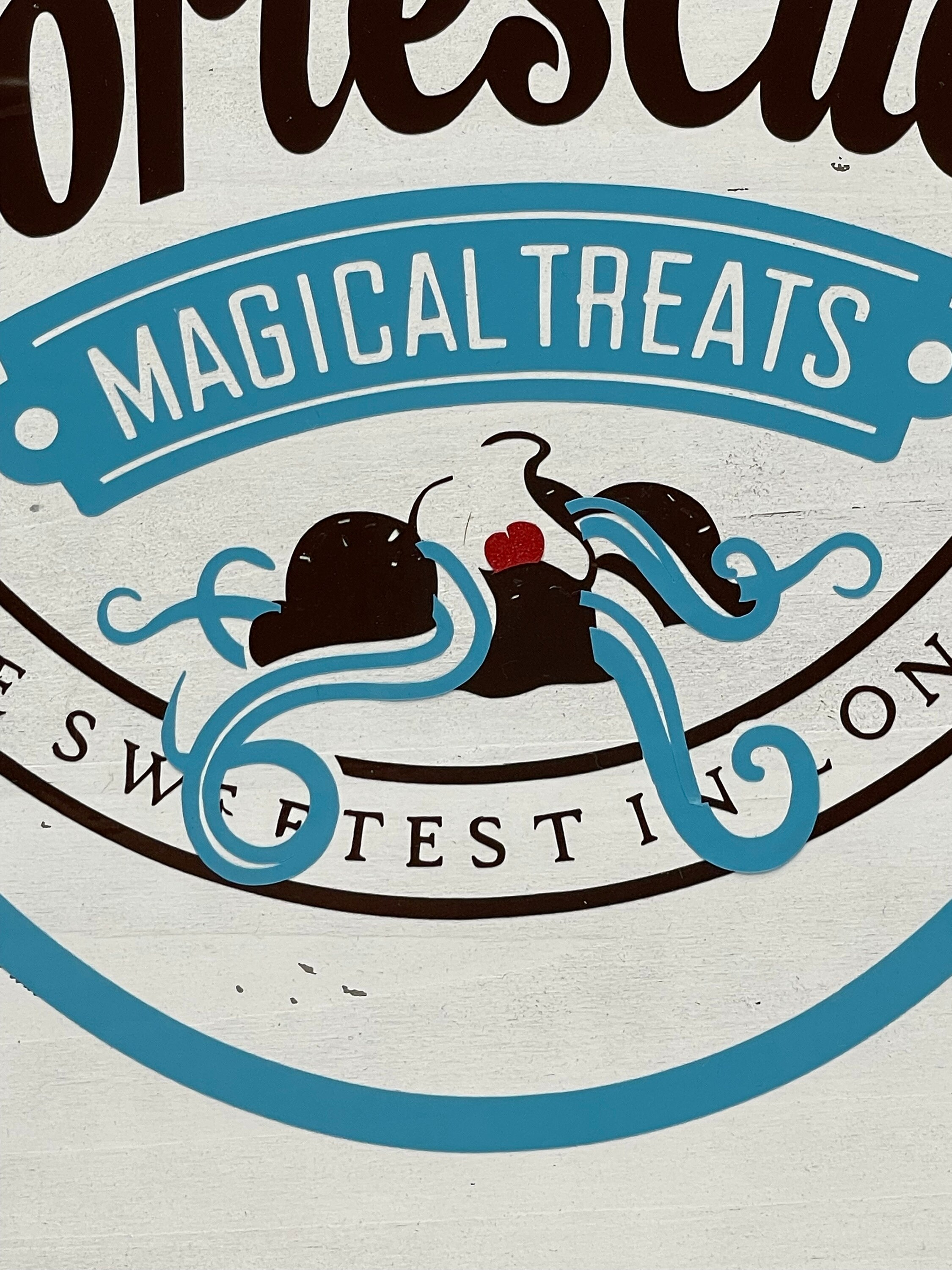 Wizard Ice Cream Shop Sign - Etsy