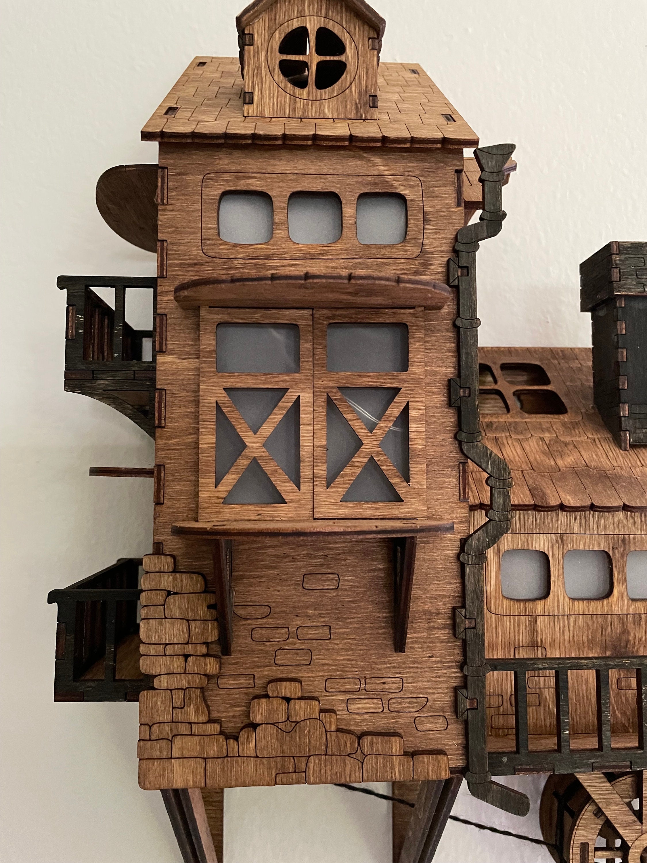 Hanging House Wall Art - Etsy