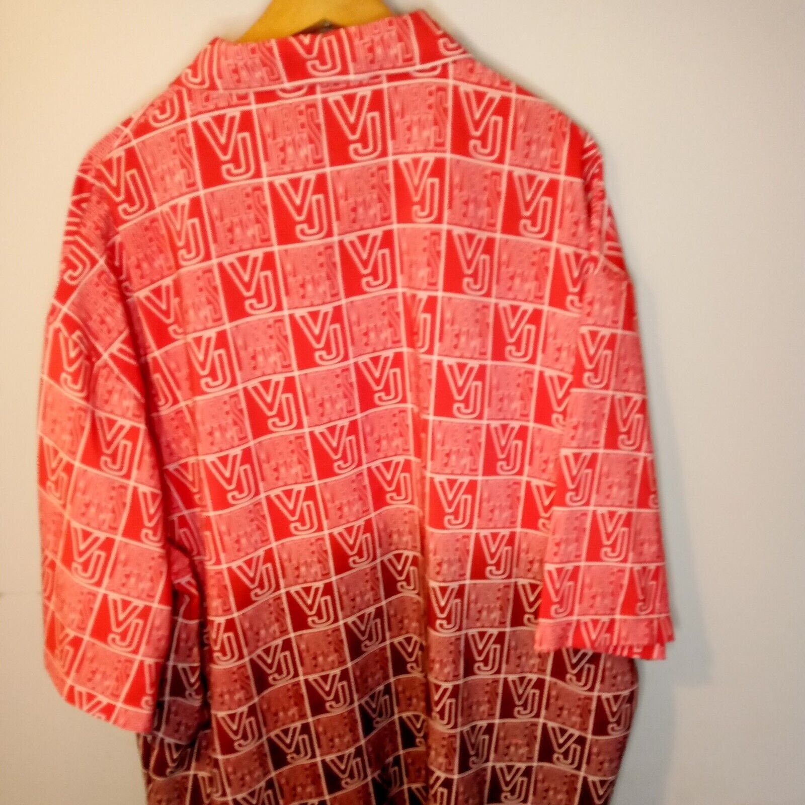 Vibes Jeans Button Down Rasta Shirt Men's XXL Multicolor Rap Hip Hop ...