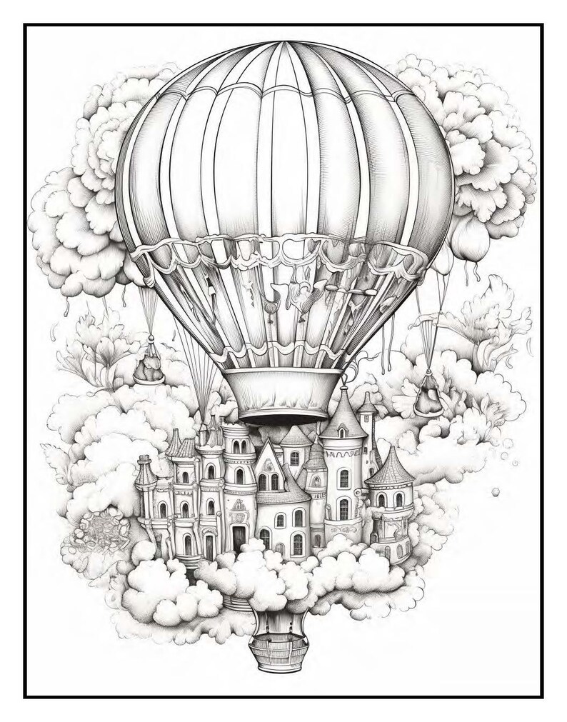 Vintage Coloring Pages, Fairytale Coloring Pages, Adult Coloring Pages ...