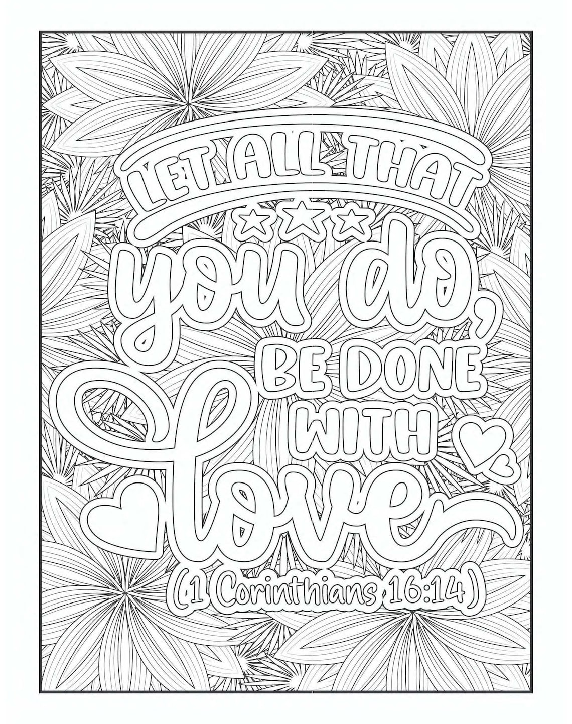 Bible Verse Coloring Pages, Bible Verse Coloring Sheets, Biblical Art ...