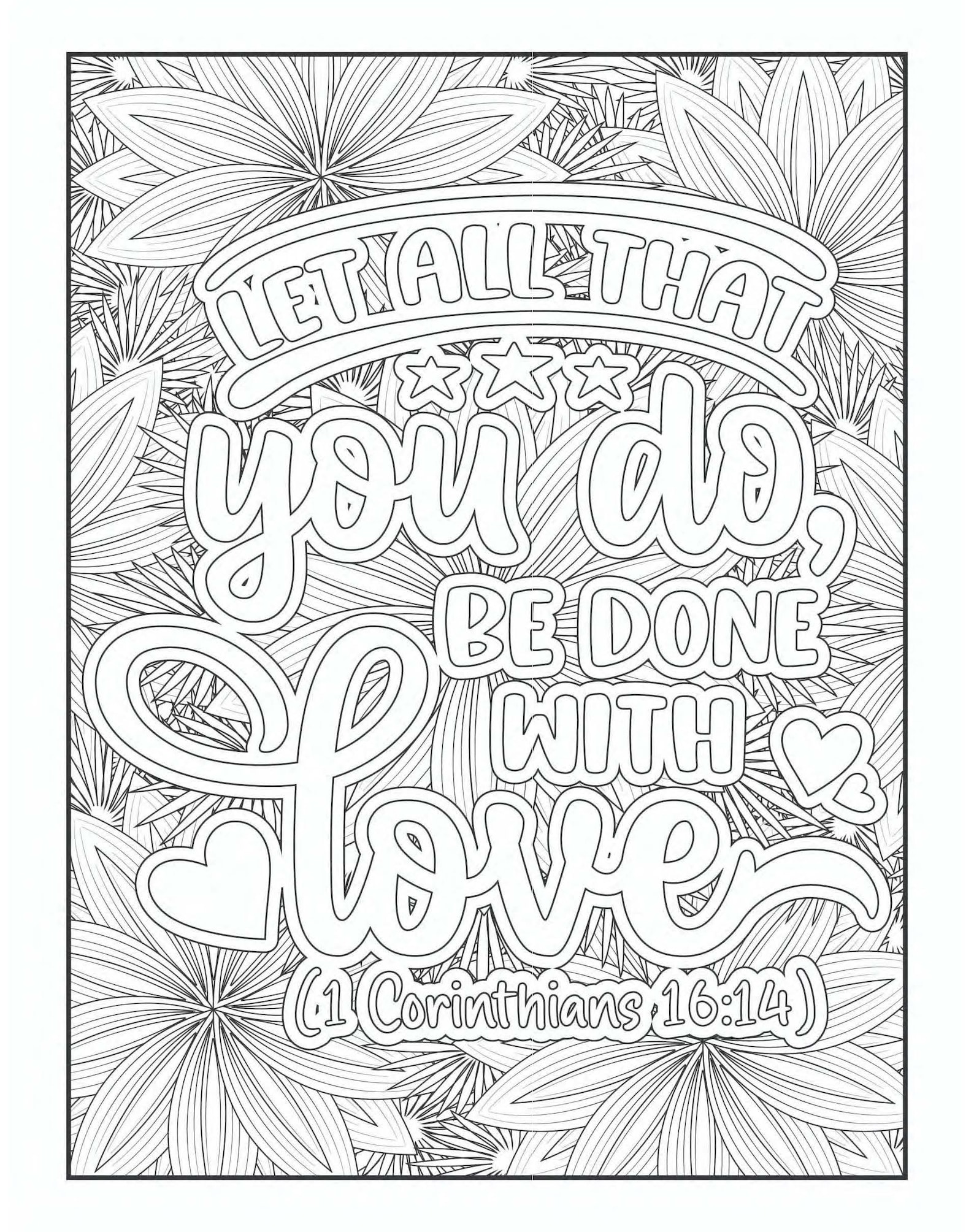 Bible Verse Coloring Pages, Bible Verse Coloring Sheets, Biblical Art ...