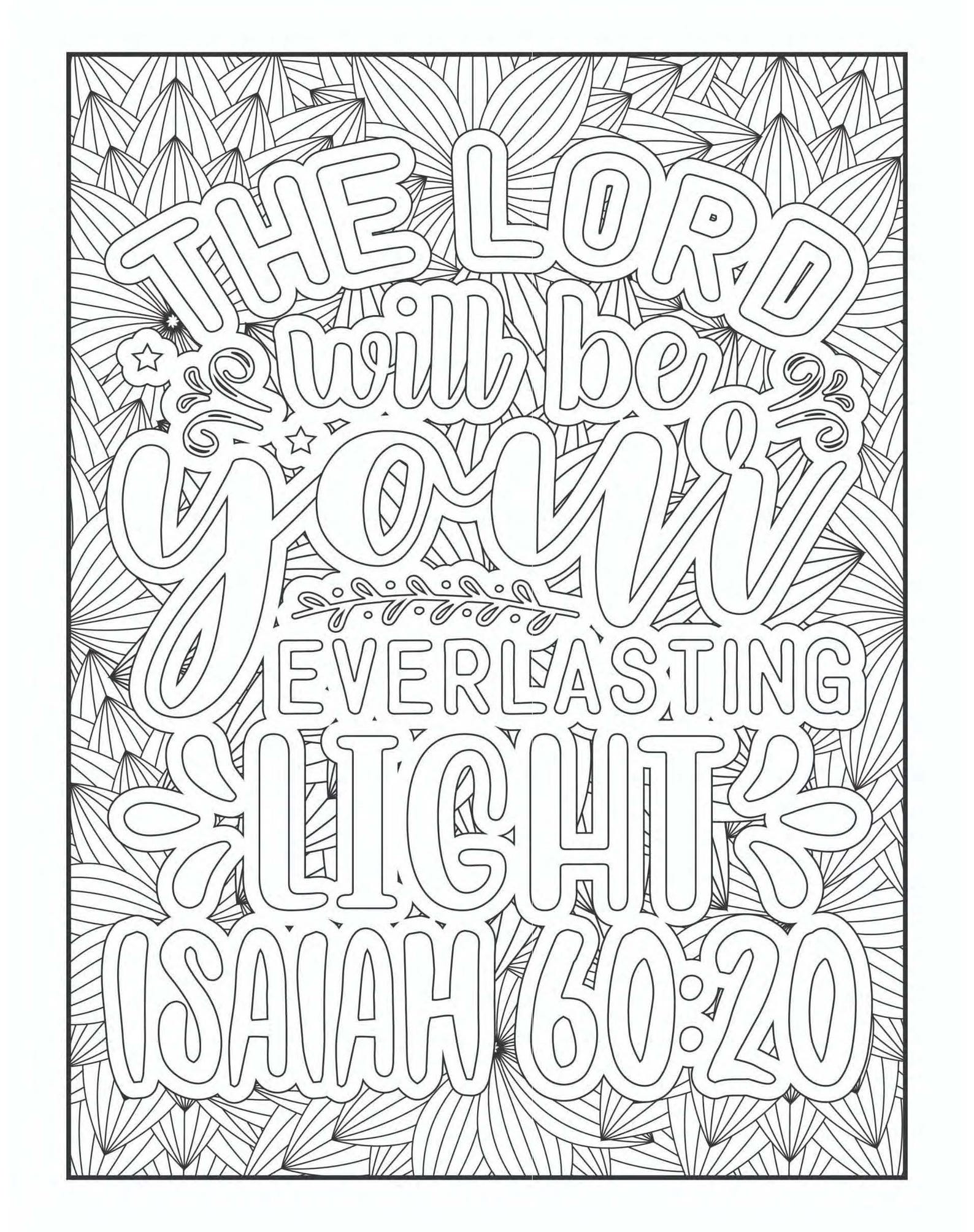 Bible Verse Coloring Pages, Bible Verse Coloring Sheets, Biblical Art ...