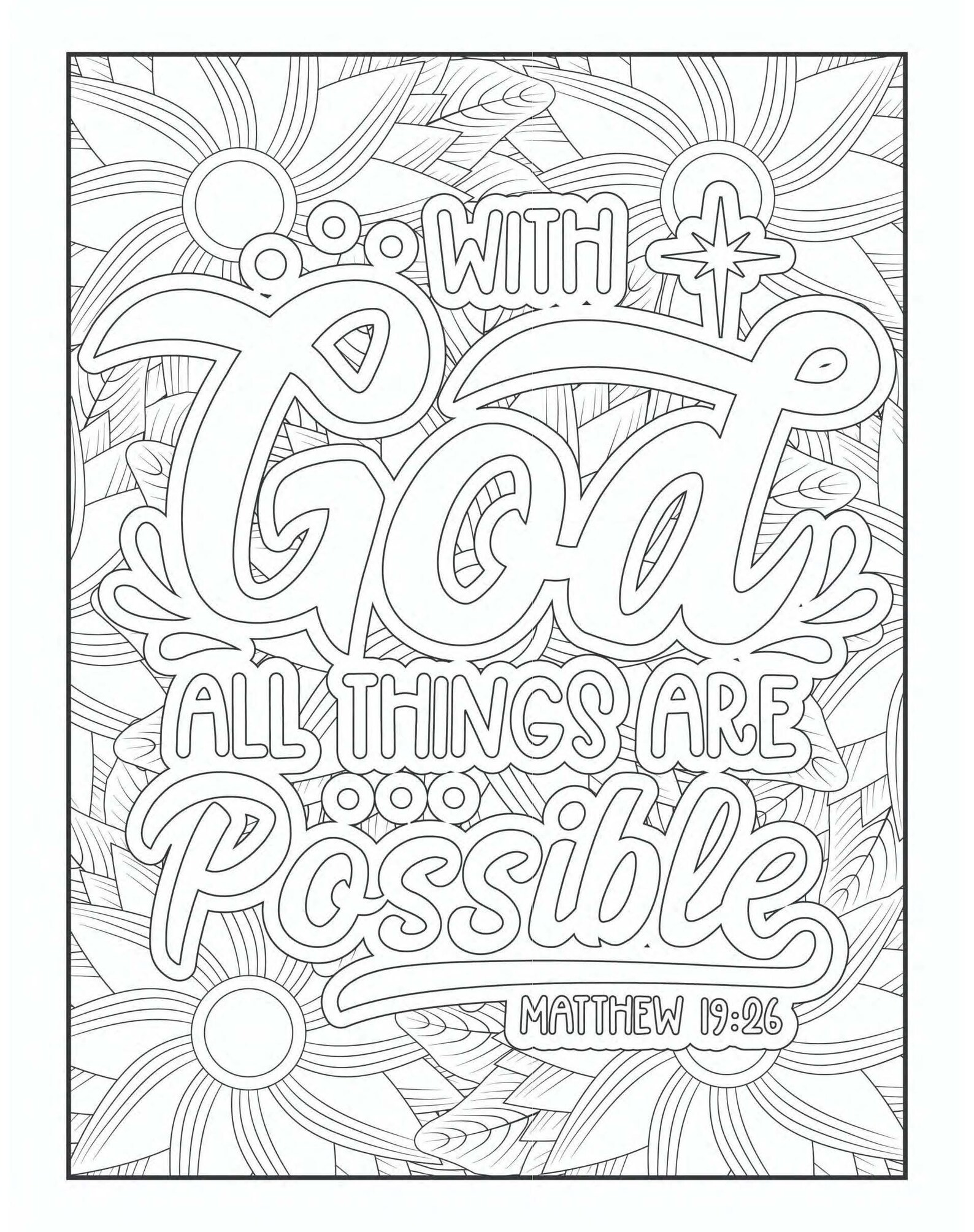 Bible Verse Coloring Pages, Bible Verse Coloring Sheets, Biblical Art ...