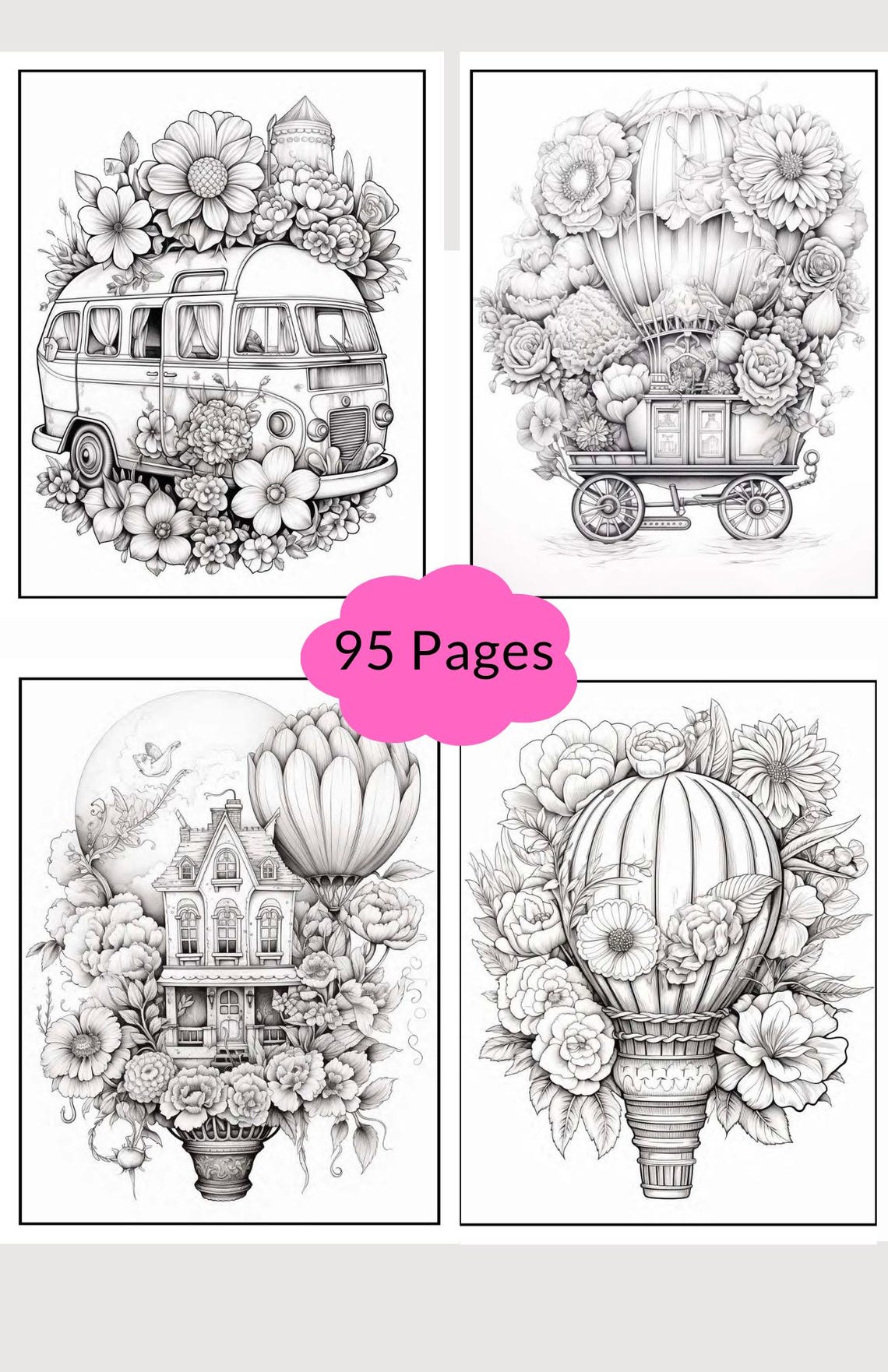 Vintage Coloring Pages, Fairytale Coloring Pages, Adult Coloring Pages ...