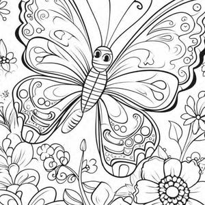 Butterfly Coloring Pages,insect Coloring Pages, Adult Coloring Pages ...