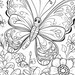 Butterfly Coloring Pages,insect Coloring Pages, Adult Coloring Pages ...