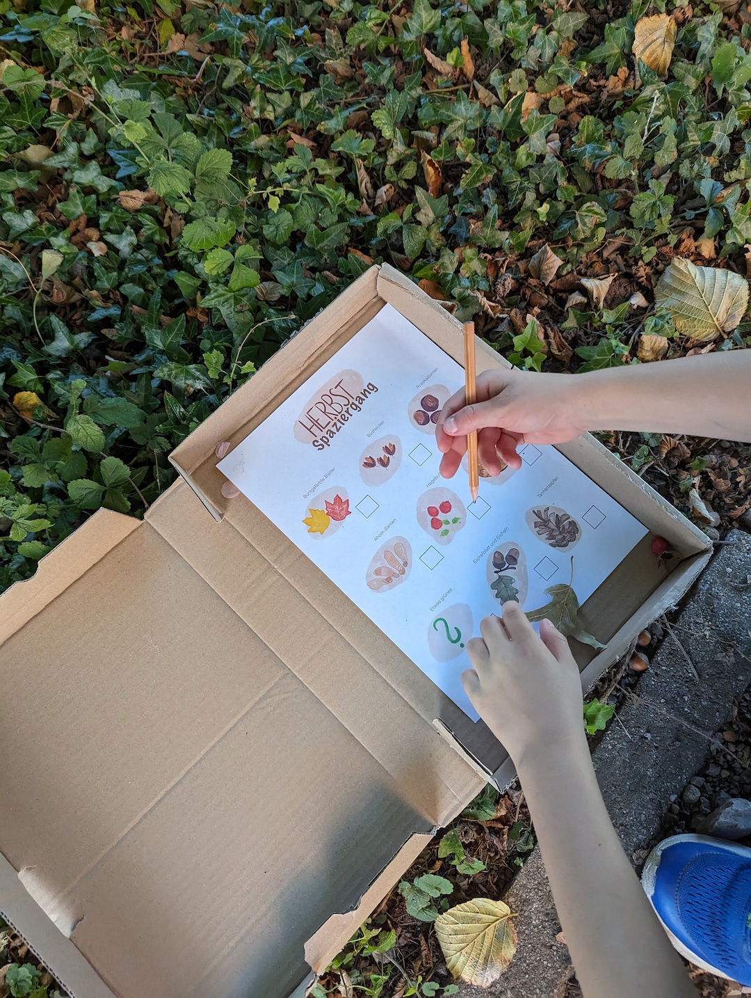 Autumn Walk Treasure Hunt Autumn Children Nature Forest Game - Etsy