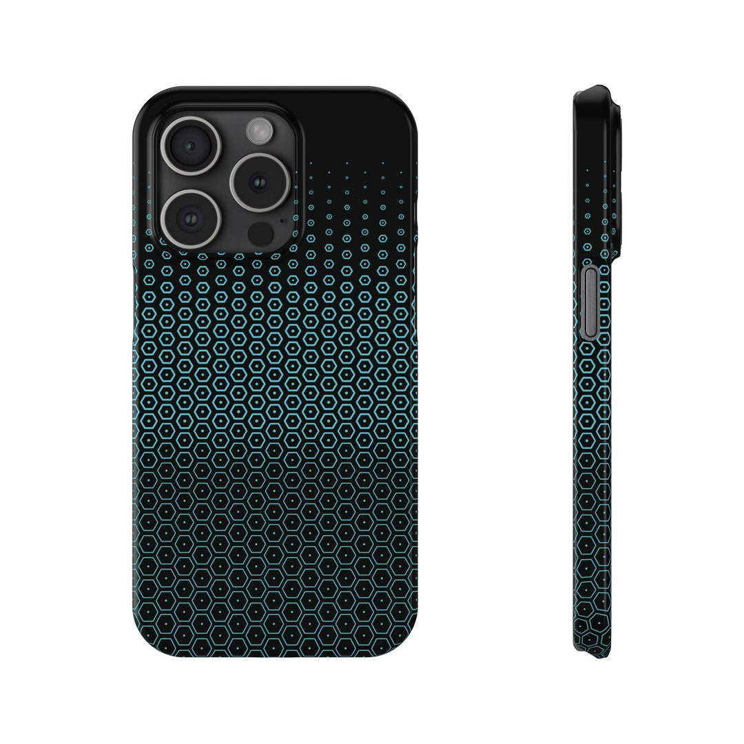 TRON Lightcycle / Run Queue Glass Pattern Slim Phone Cases for iPhone ...