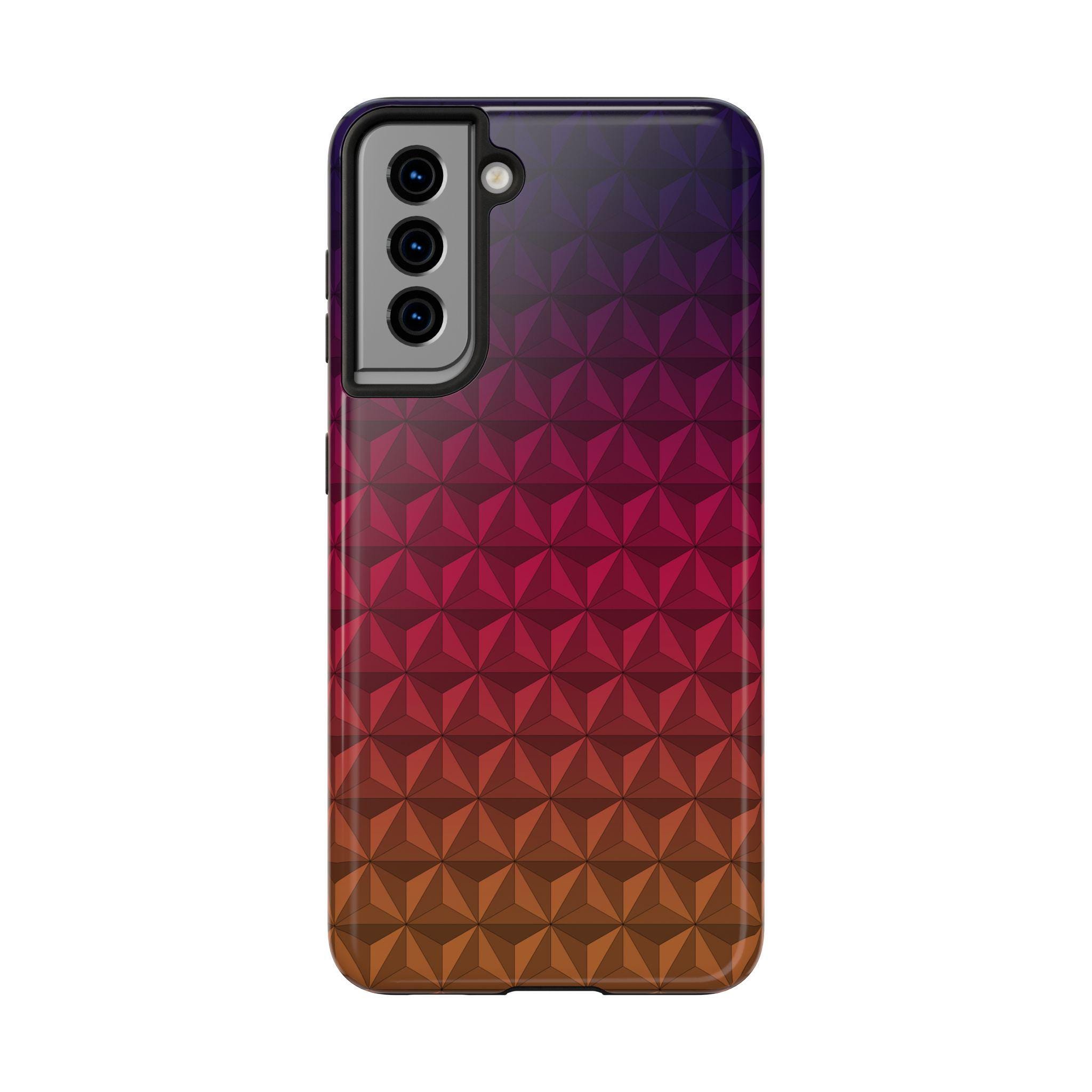 Spaceship Earth Tiles - Classic Night Pattern Tough Phone Case for ...