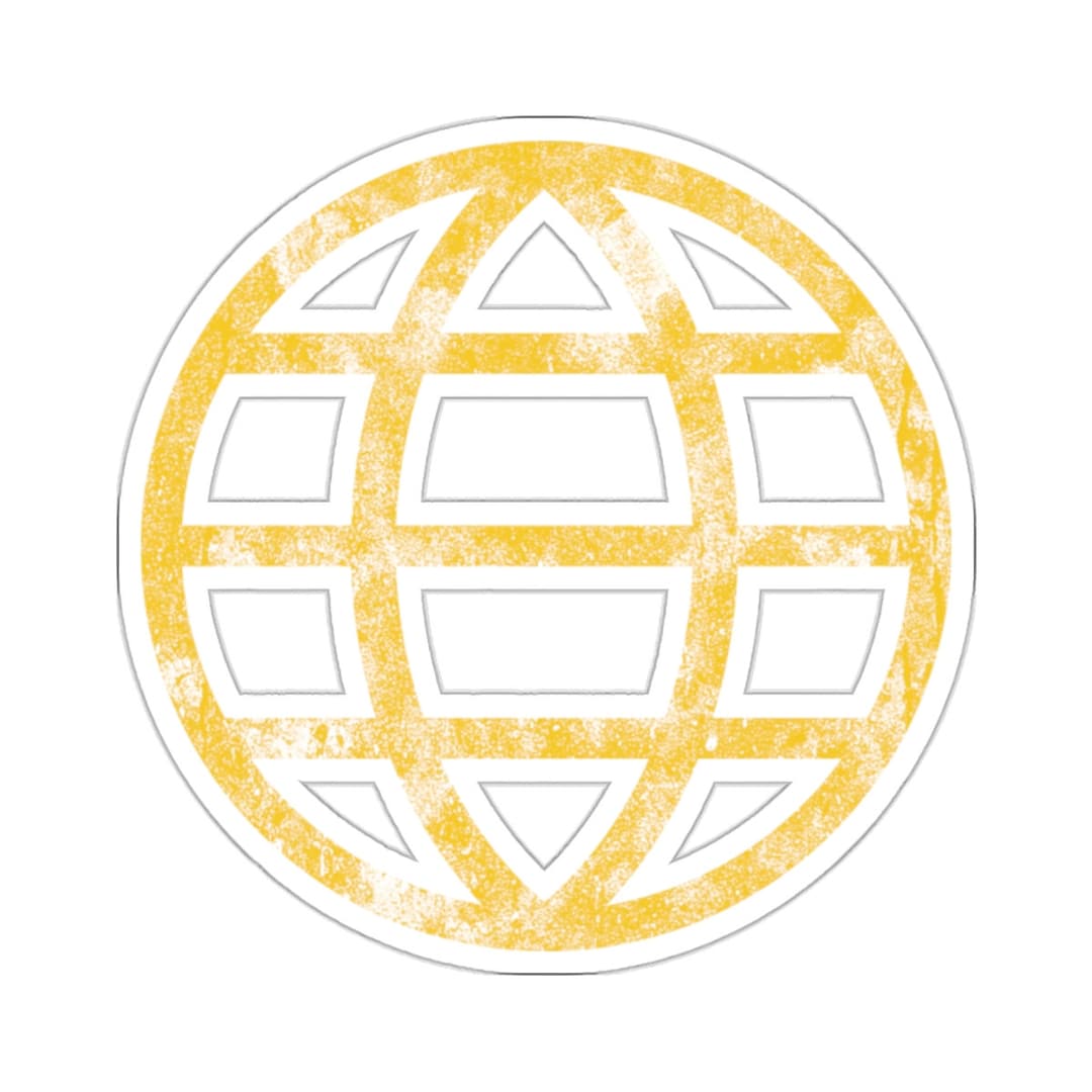 EPCOT World Showcase Symbol Sticker distressed Style - Etsy