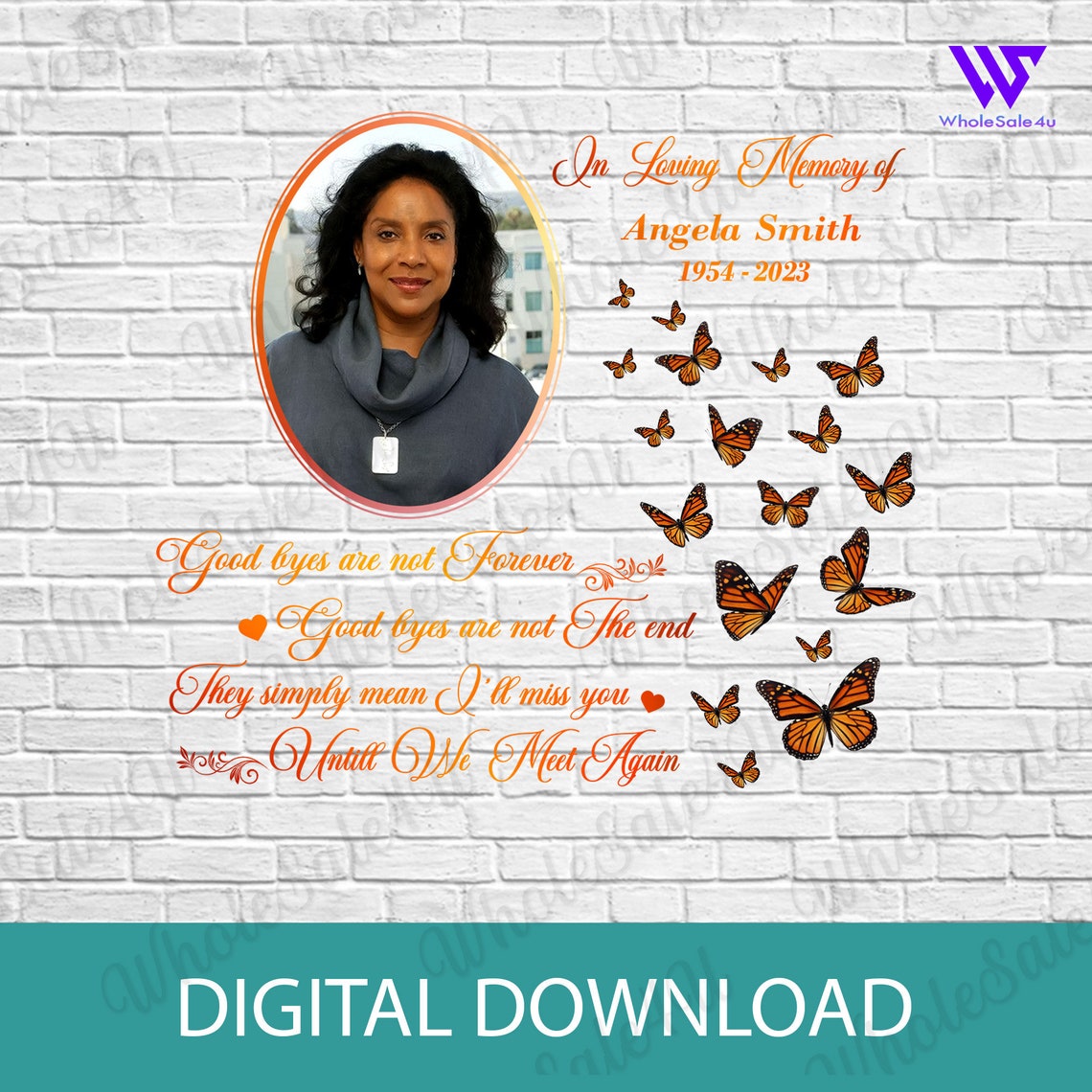 In Loving Memory Png for Loss of a Mother, Sister - Memorial Png for ...