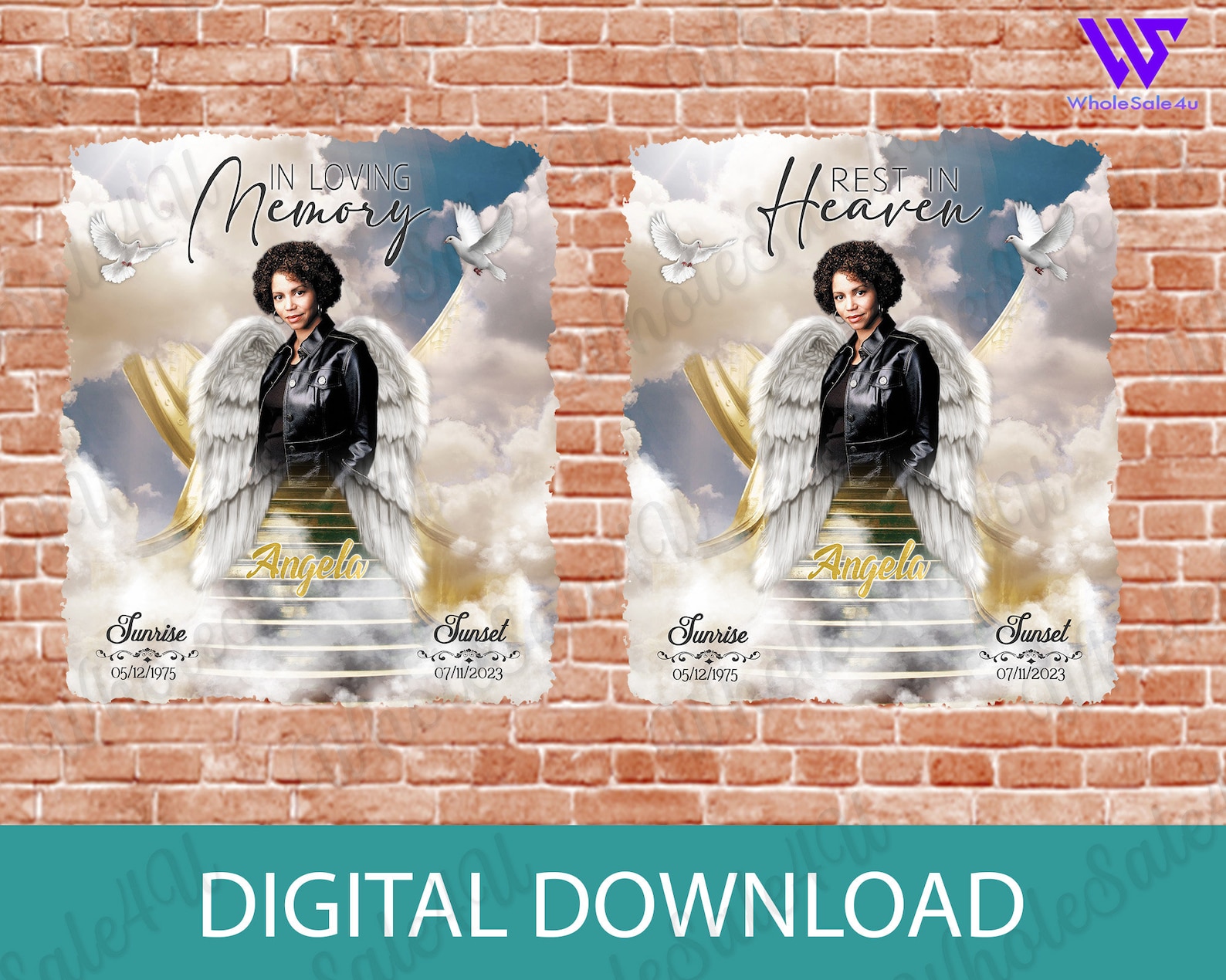 Rest in Peace Png for Loss of Mother, Sister, Wife in Loving Memory Png ...