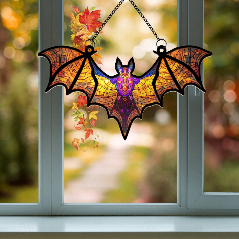 Bat Suncatcher - Etsy