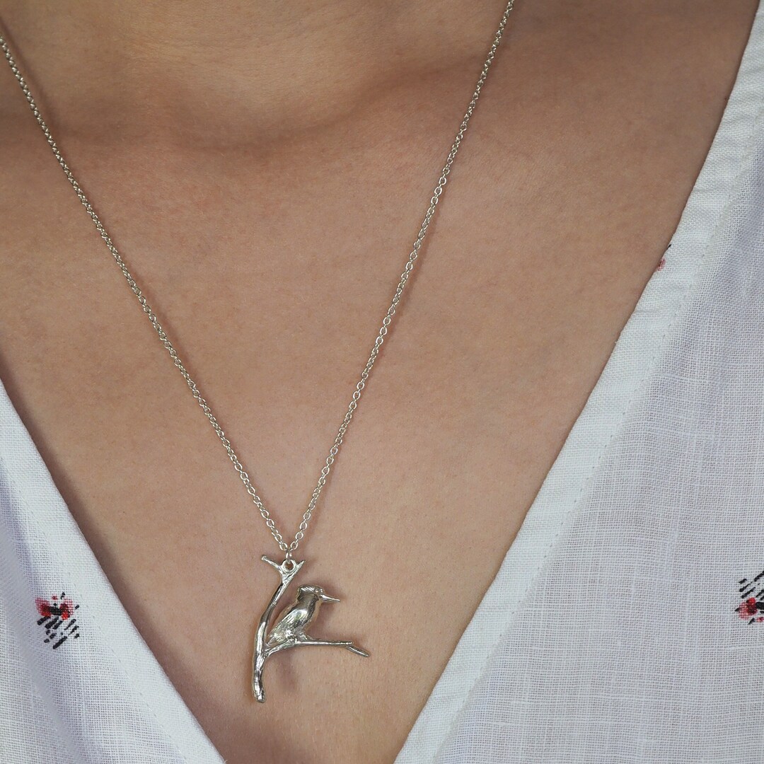 The Kookaburra Necklace | Australian Bird Pendant | Kookaburra Charm ...