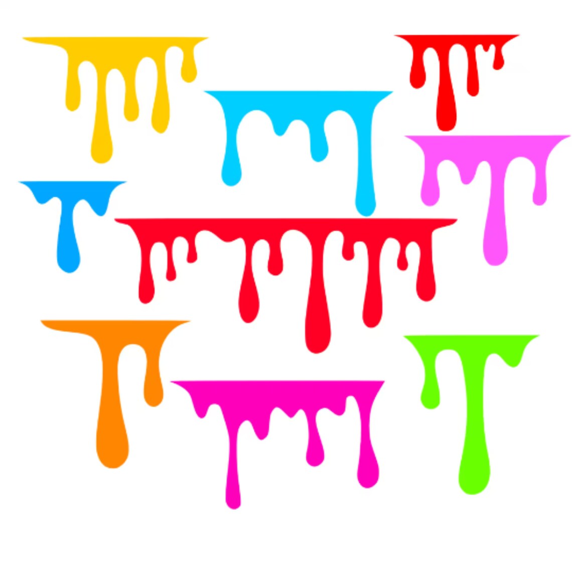 Paint Drip Svg- Drip Svg, Cricut Drip Svg, Dripping Svg, Drip Png ...