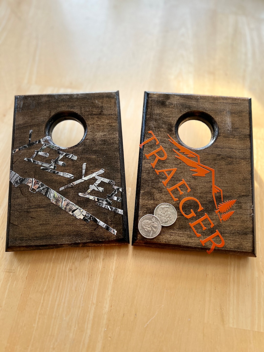 Table Top Cornhole Boards - Etsy