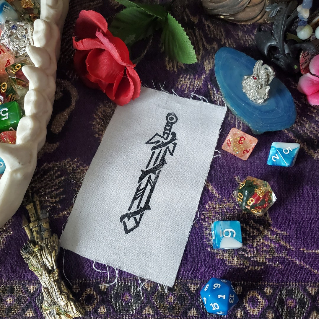 Bound in Briars 3x5 Block Print Patch, Medieval, Renaissance, Fantasy, Dark Academia, King ...