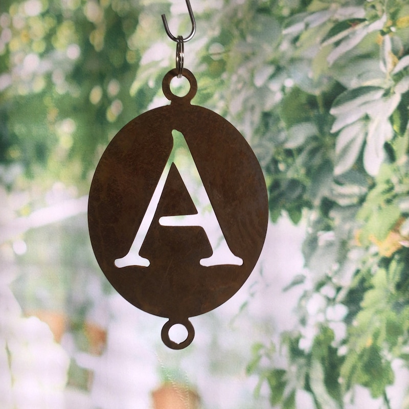 Rusty Metal Letters - Etsy