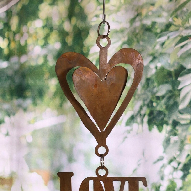 Rusty Hearts - Etsy