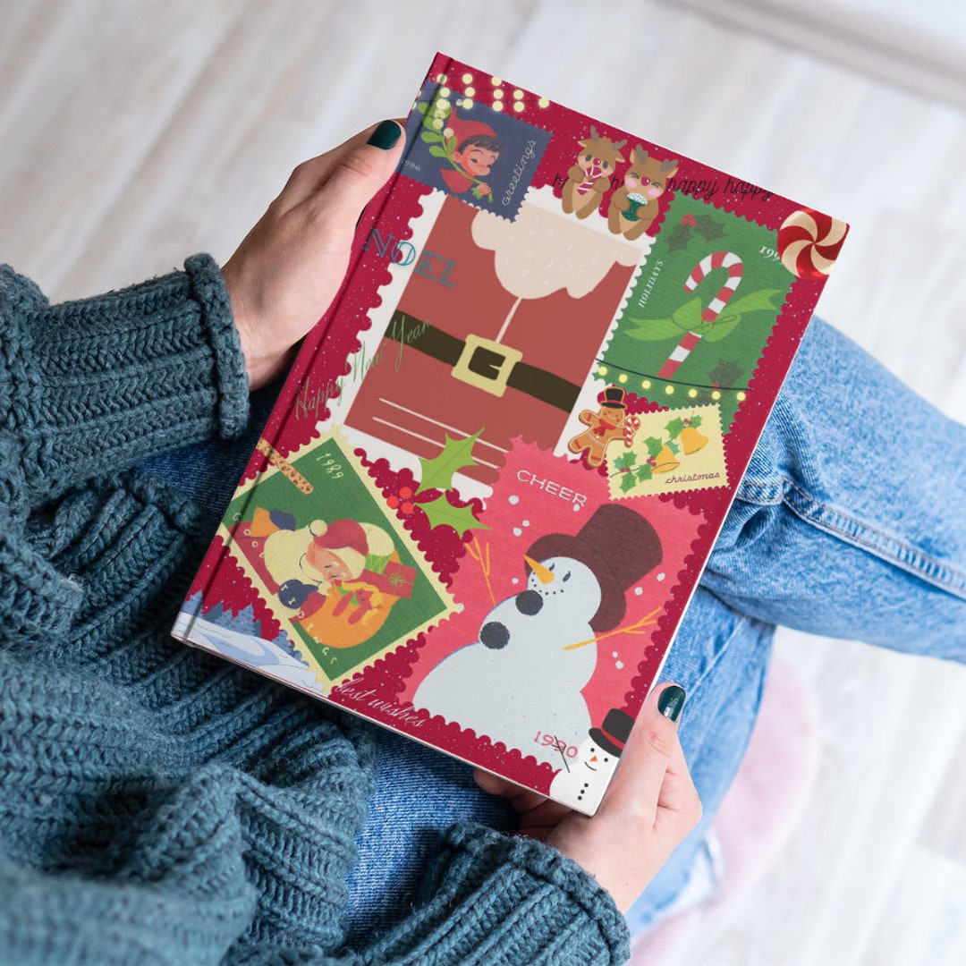 A Gift of Christmas Notebook Cover for Festive Planning - Etsy