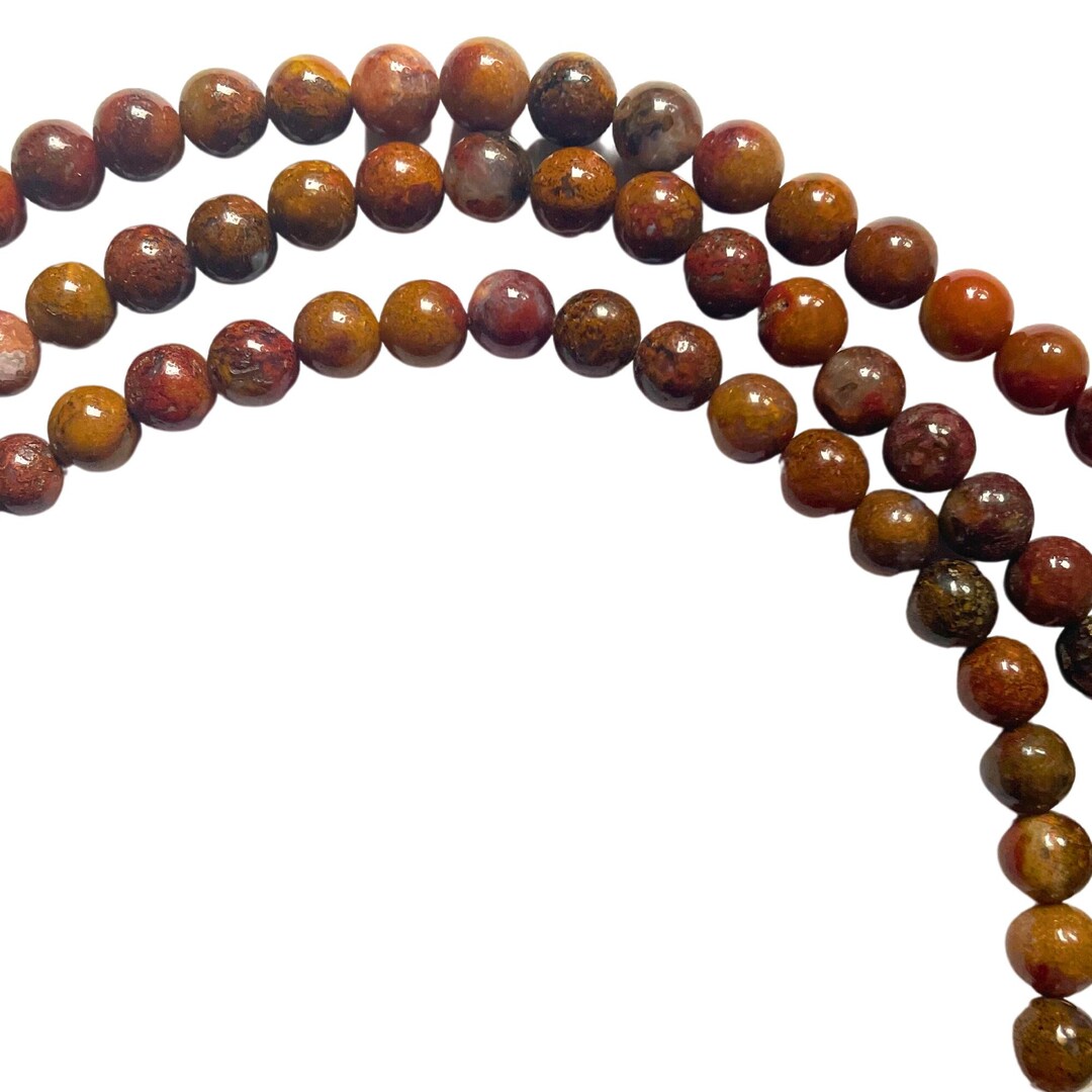 Agua Nueva Agate Semi-precious Stone 8mm Round Bead - Etsy