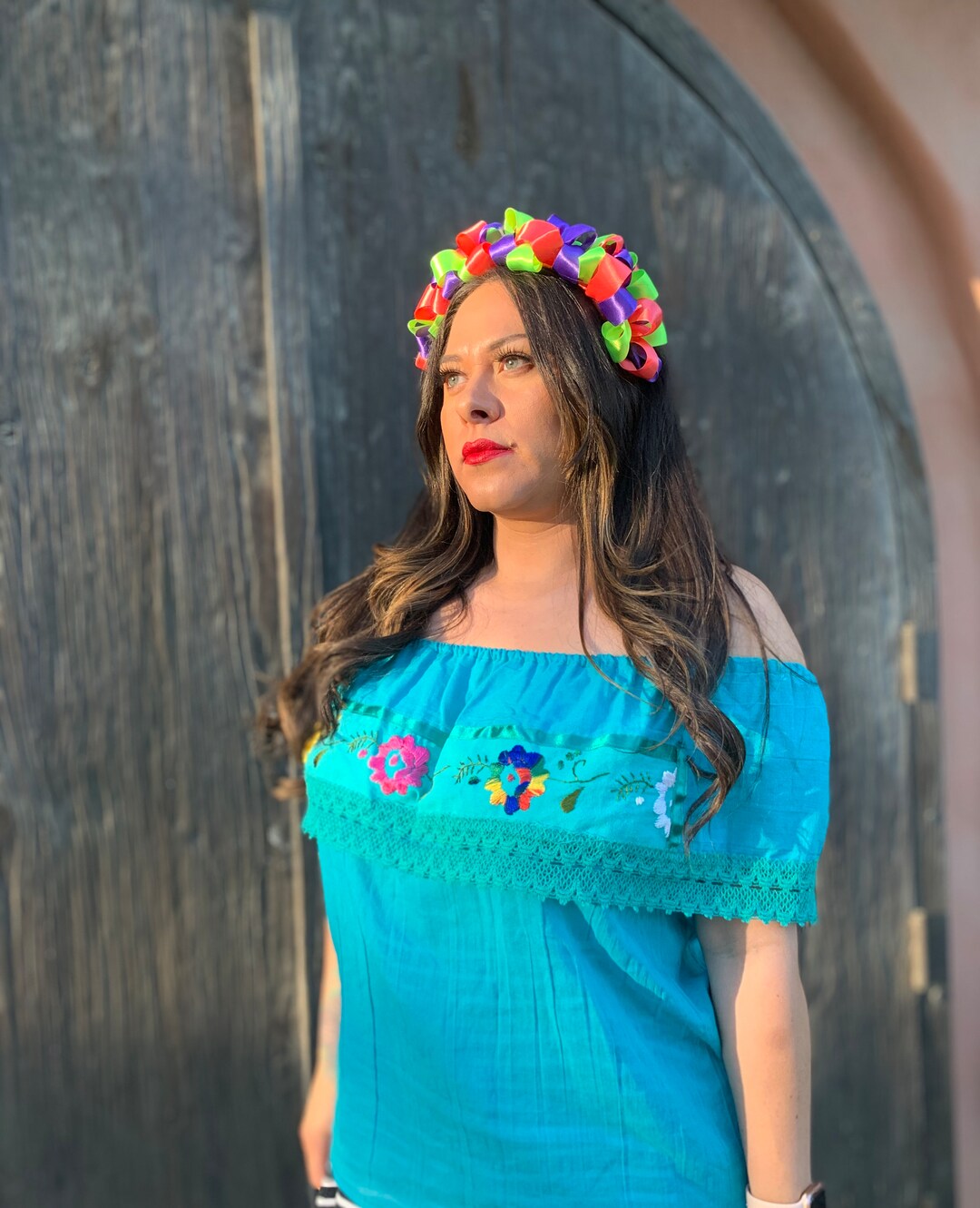 Traditional Mexican Embroidered Tops - Etsy