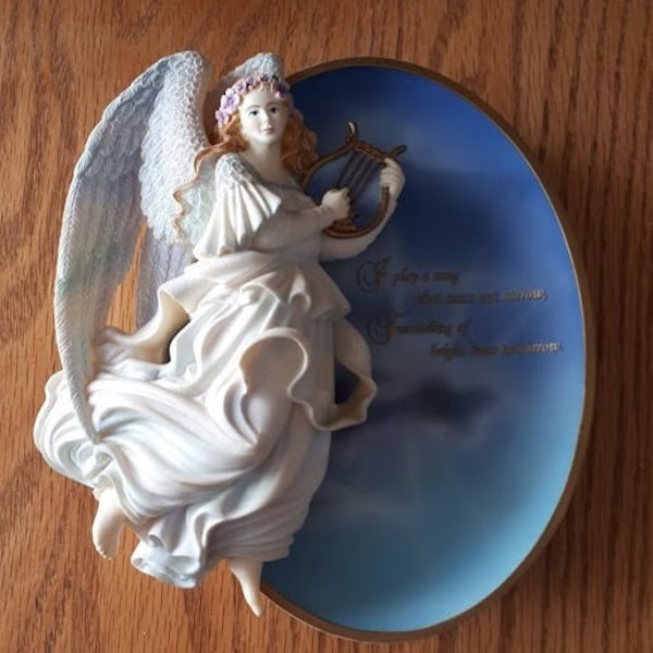 Bradford Exchange Angel Plates - Etsy Bradford Exchange Angel Plates - Etsy