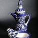 Luxurious Traditional Palestinian Arabic Coffee Set, Colored by Blue ...