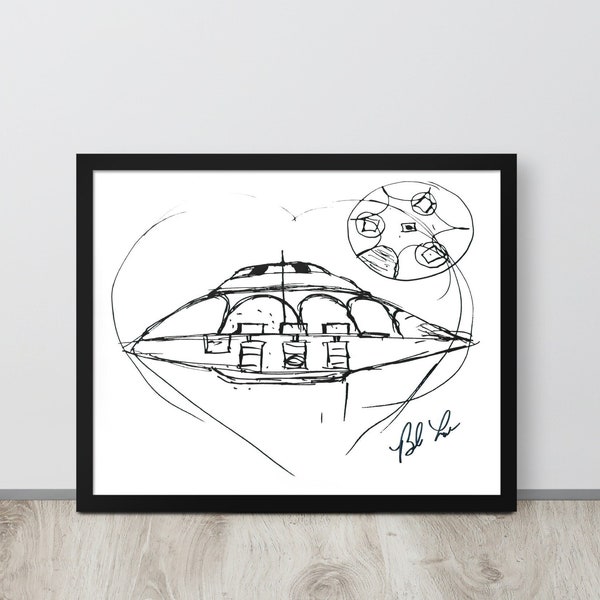 Bob Lazar Ufo Model - Etsy